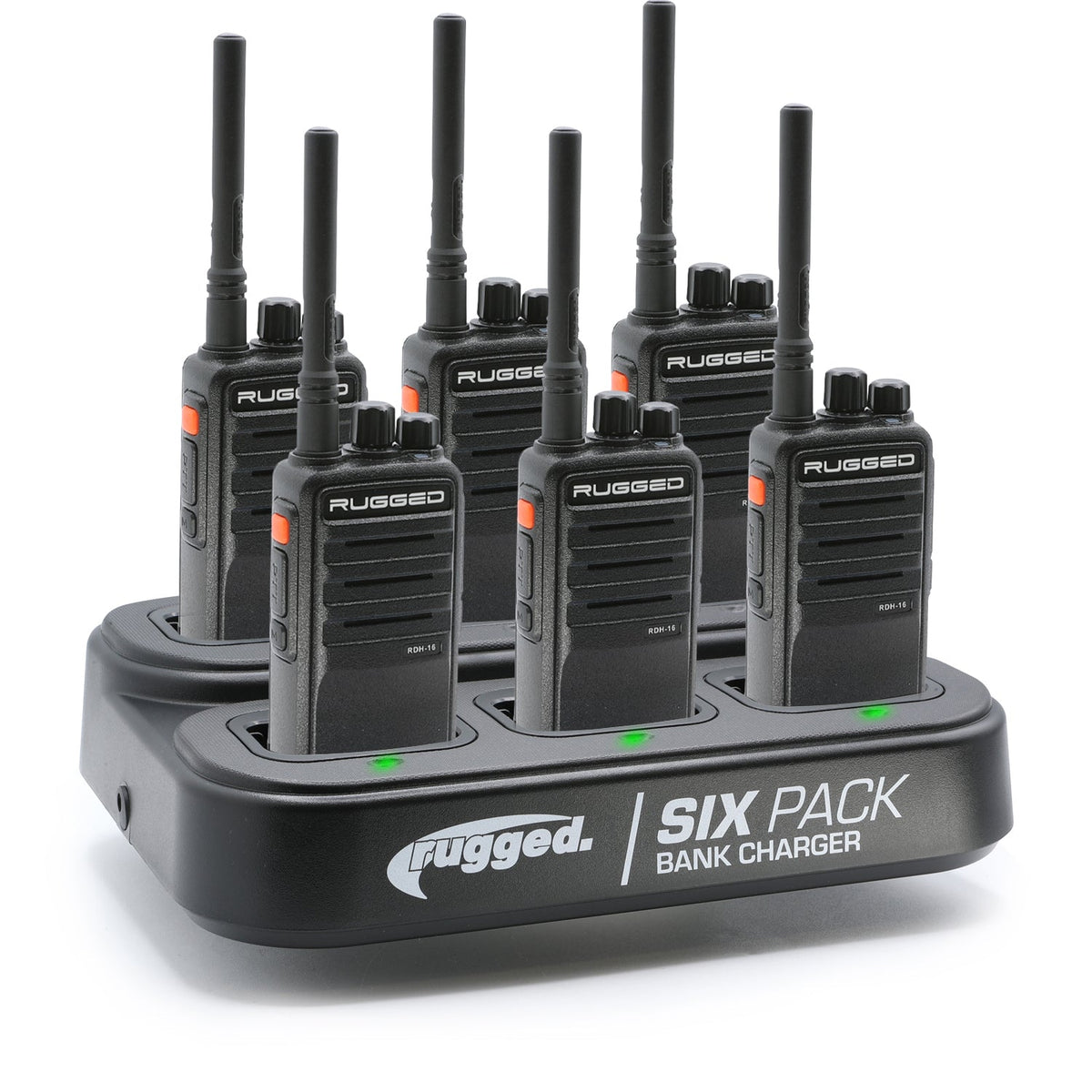 6 PACK - Choose Your Business Band Two Way Handheld Radio – Alpine ...