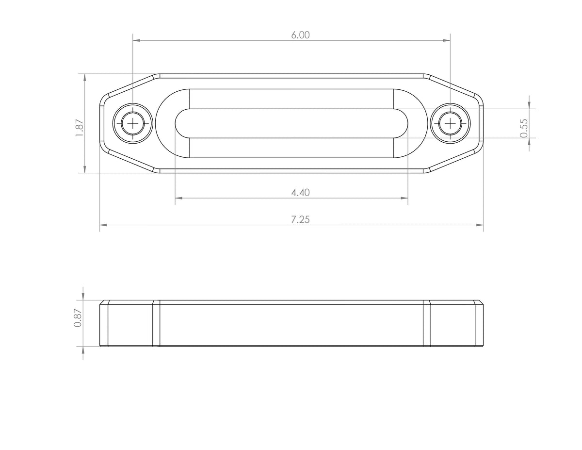 Billet Aluminum Winch Fairlead – Alpine Designs Offroad