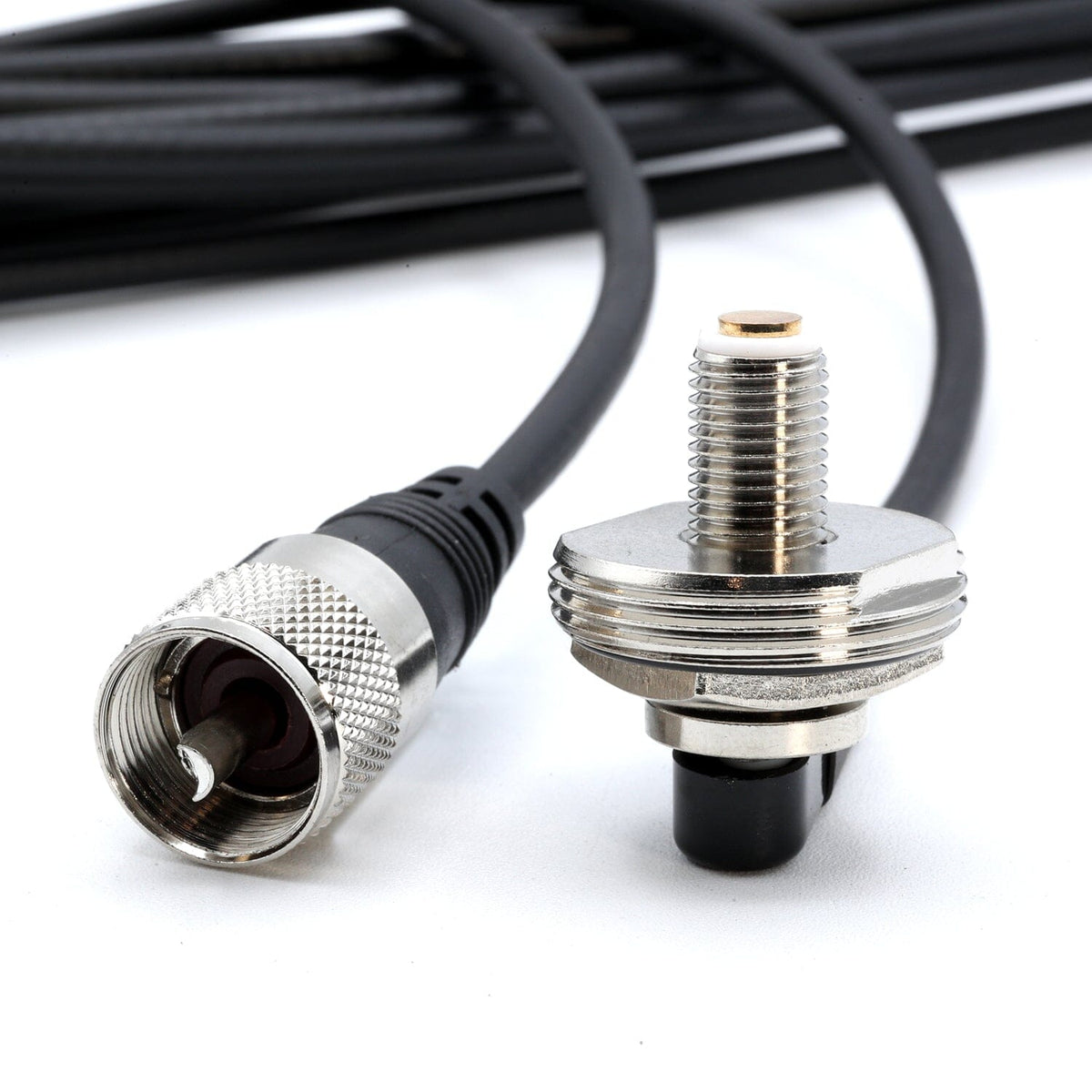 17 Ft Antenna Coax Cable with 3/8" NMO (TM) Thick Mount – Alpine ...