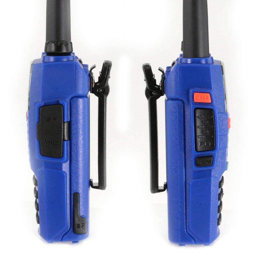 2 PACK - Rugged V3 - Business Band Two Way Handheld Radio - Analog Onl ...