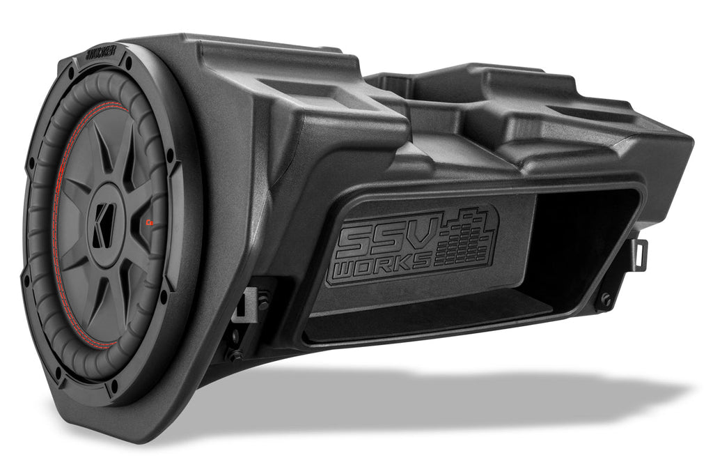 Polaris RZR Glove-Box 10in Subwoofer Enclosure – Alpine Designs Offroad