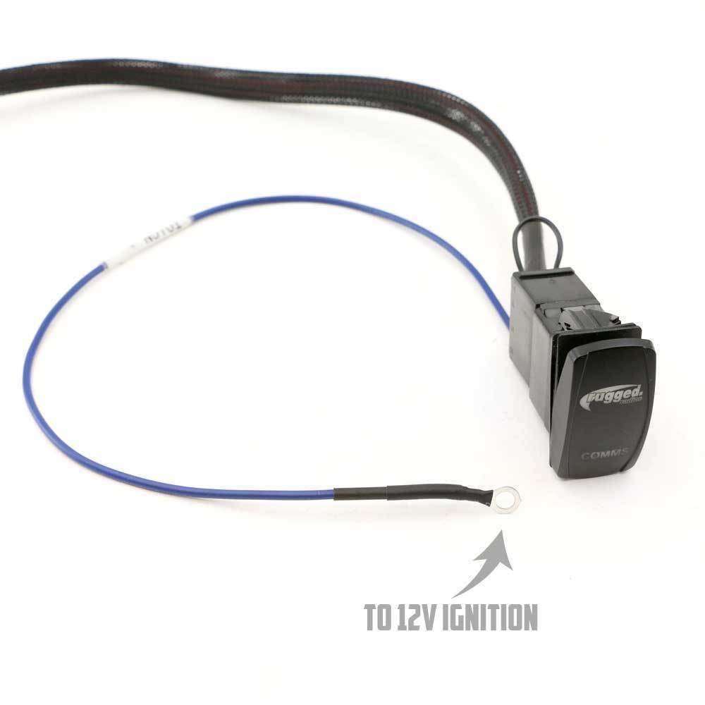 Rugged Radios Rocker Power Switch for Waterproof Mobile Radios and Rug ...